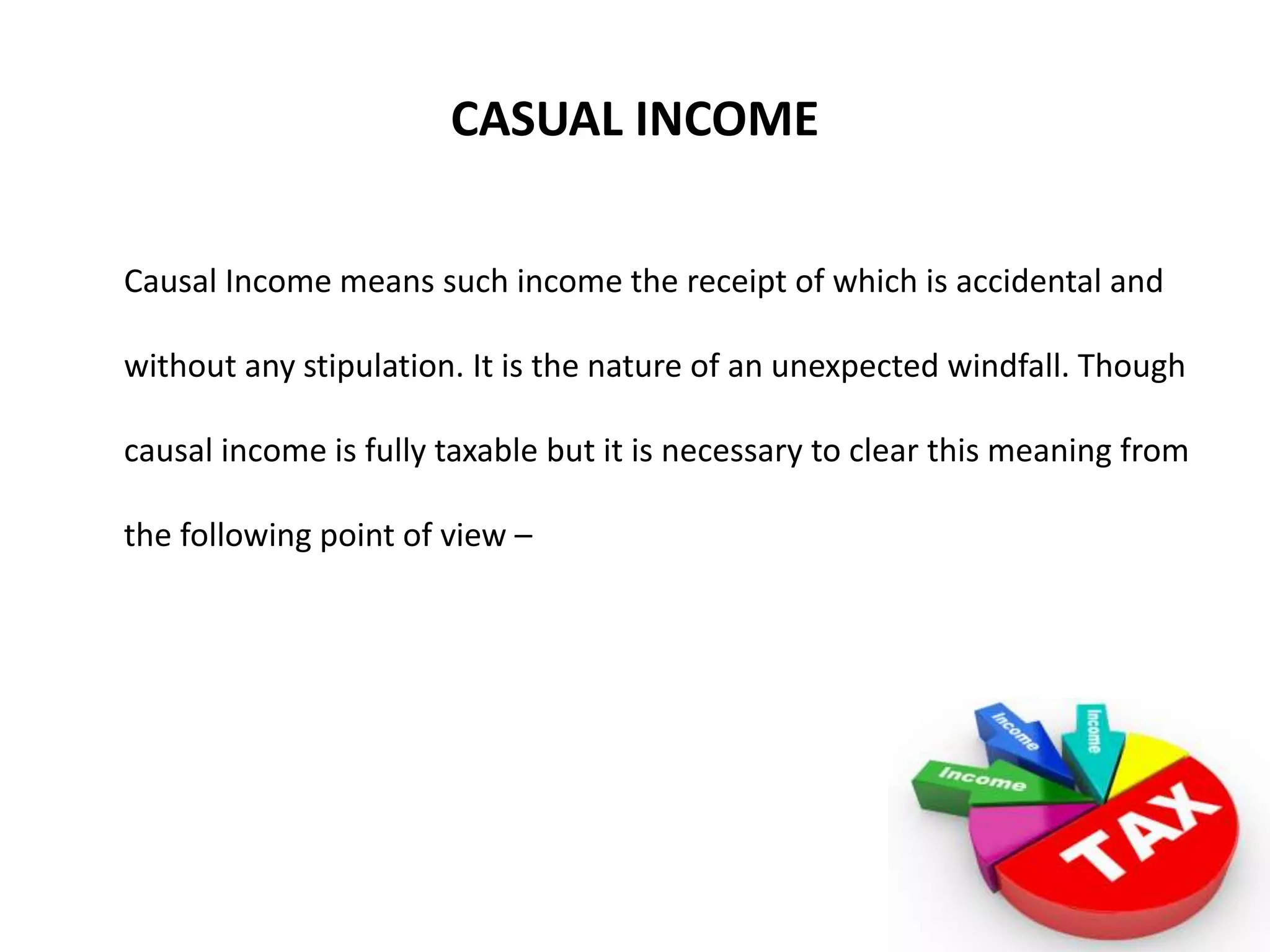 Income tax basics | PPTX