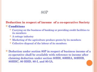 INCOME TAX DEDUCTIONS UNDER SEC 80.pptx
