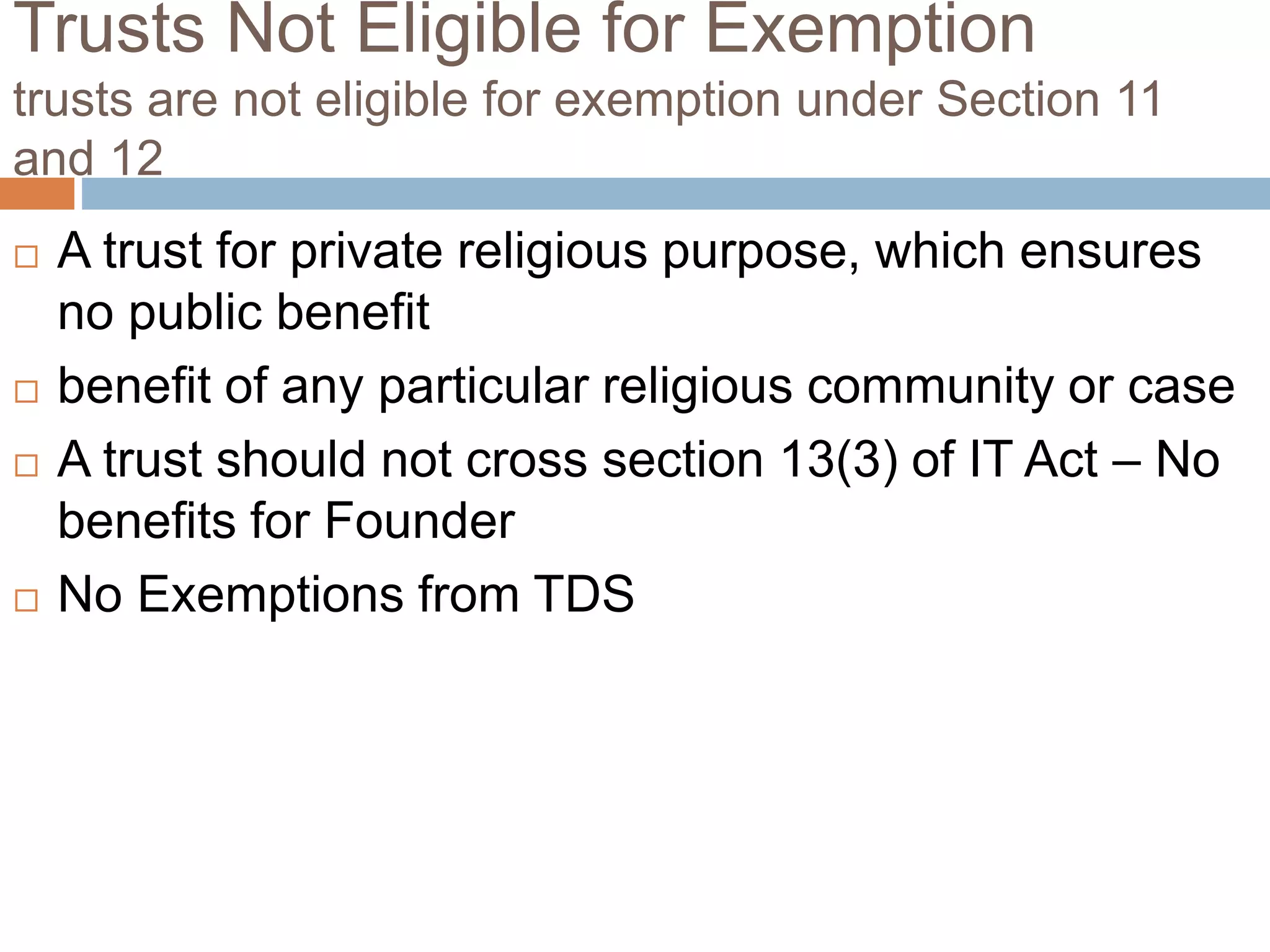 NGO under IT act | PPTX | Government Support and Welfare | Financial ...