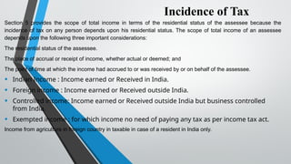Incidence of Income Tax as per Income Tax Act 1961.pptx