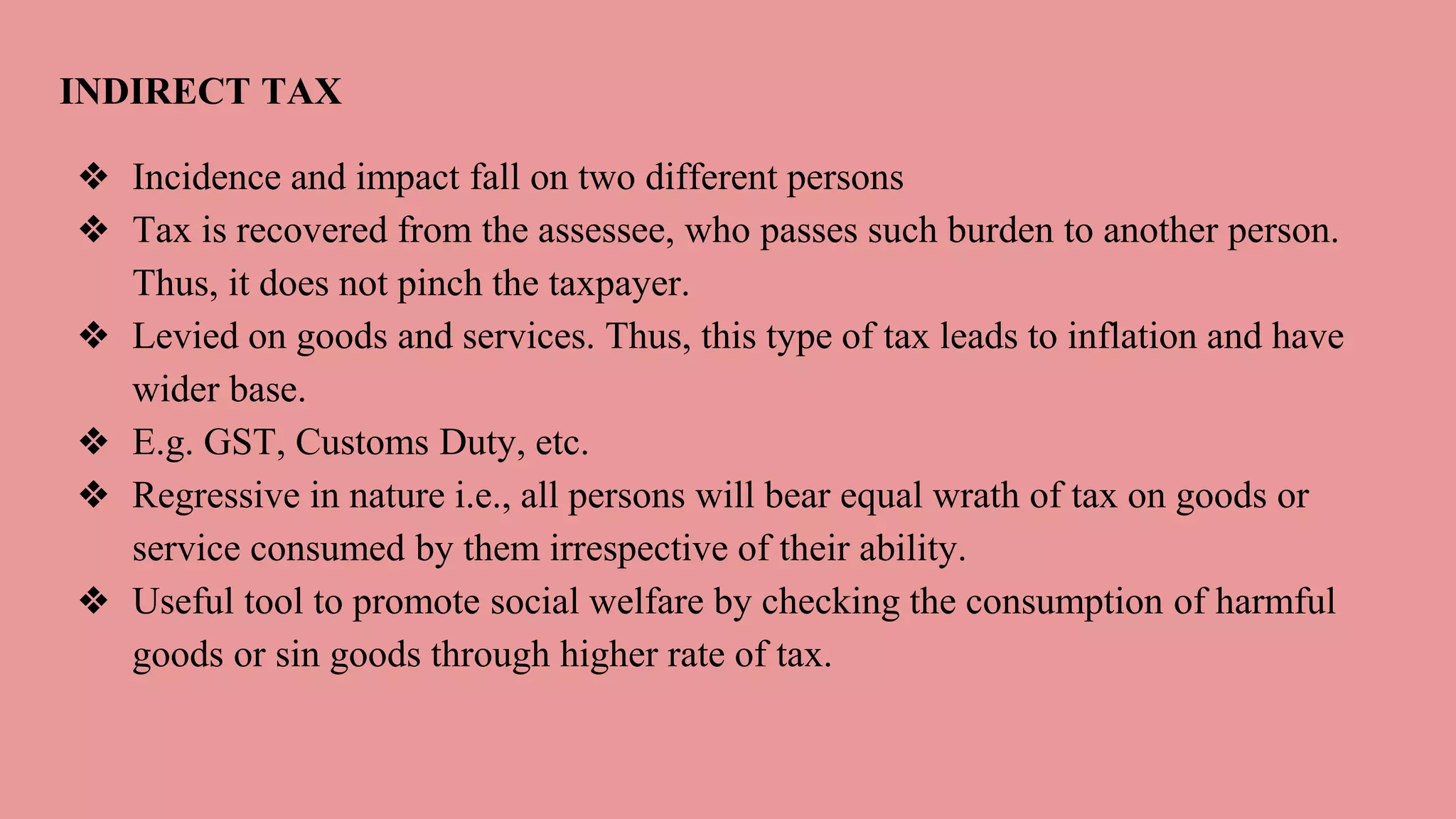 Income tax introduction and basic concepts | PPTX