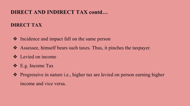 Income tax introduction and basic concepts | PPTX