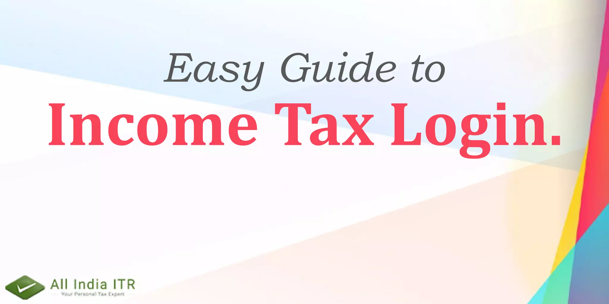Income tax login | PPT