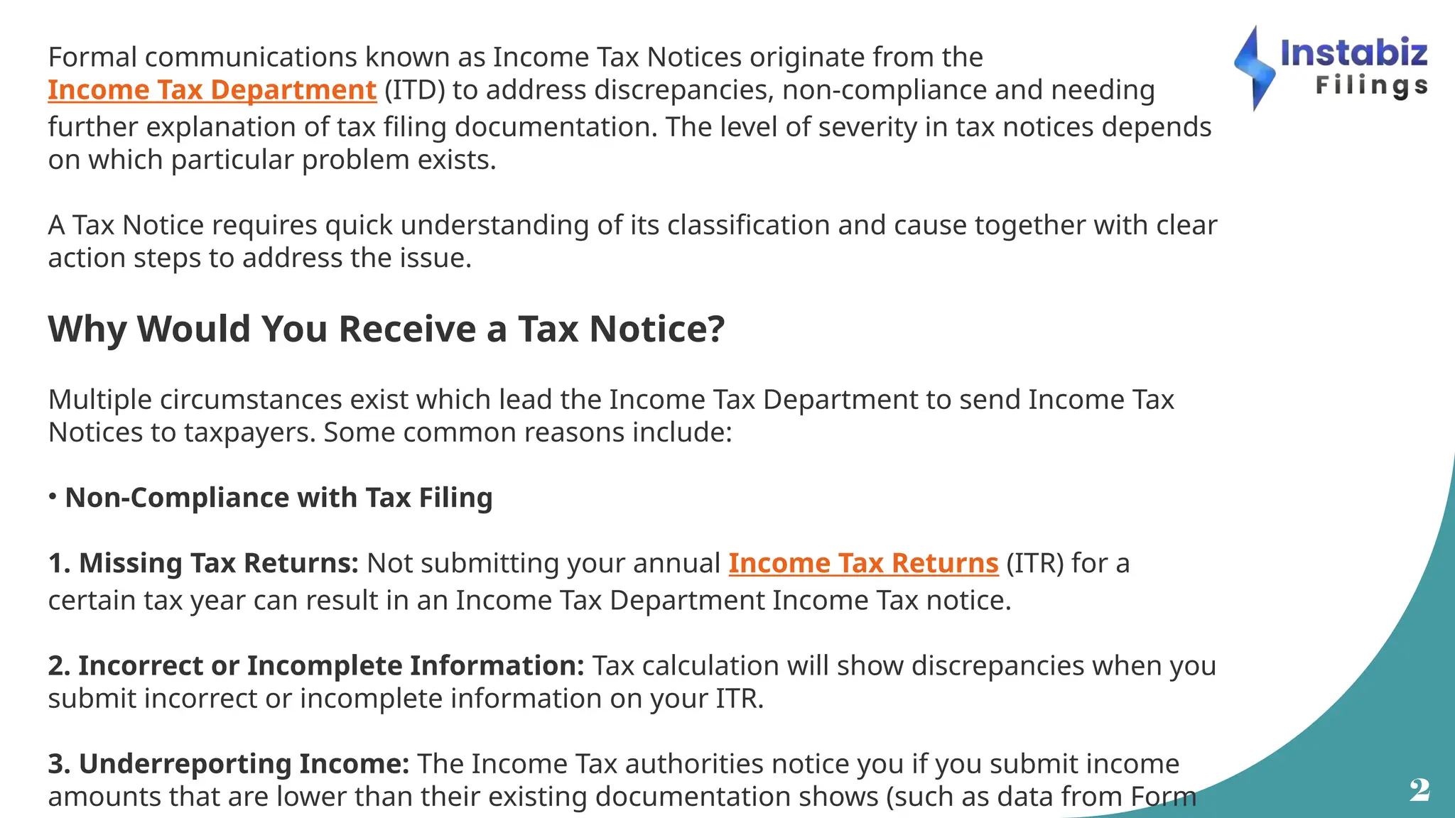 Income Tax Notice: How to Respond Effectively | PPTX