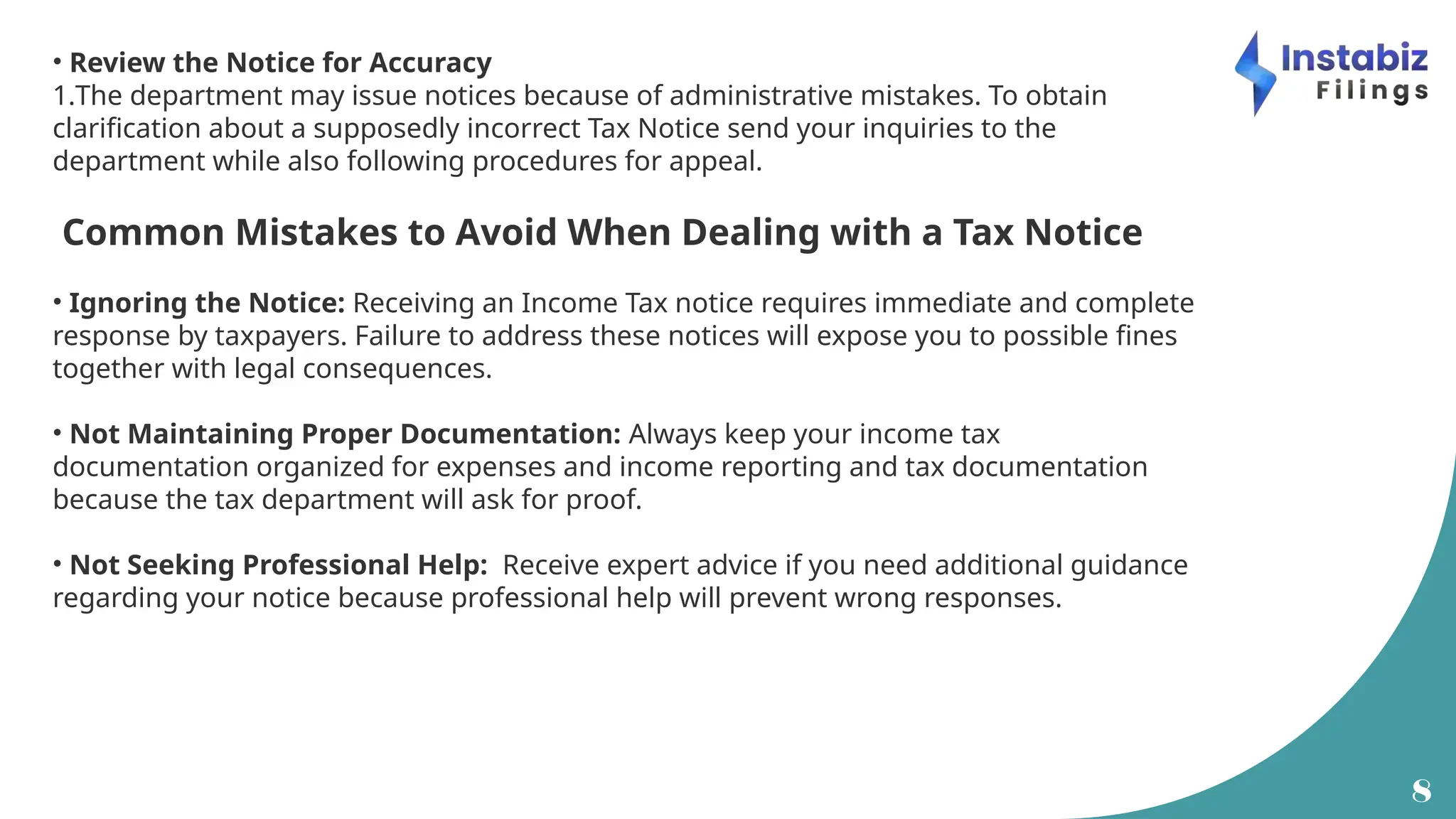 Income Tax Notice: How to Respond Effectively | PPTX