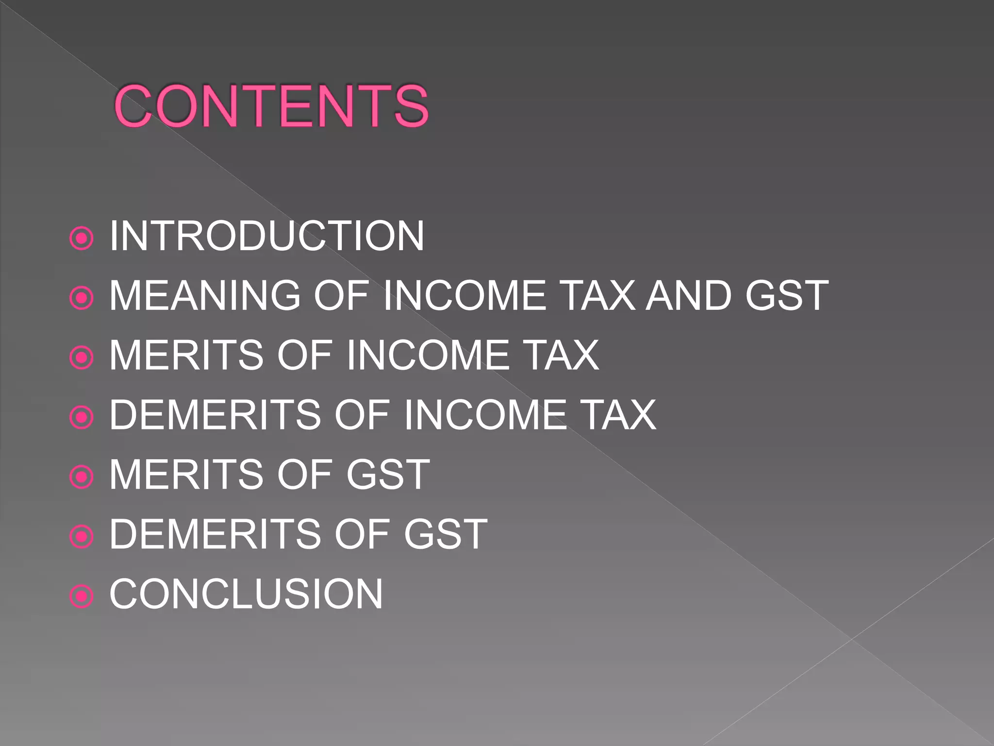 INCOME TAX PRESENTATION1.pptx | Business Accounting & Finance | Business