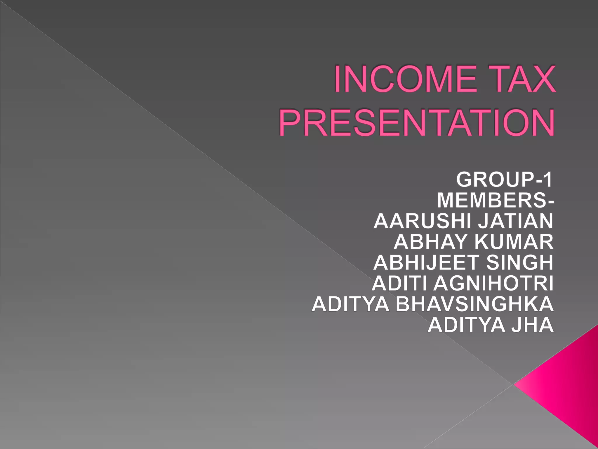 Income Tax vs GST: Merits and Demerits | PPT