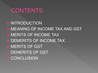 INCOME TAX PRESENTATION1.pptx | Business Accounting & Finance | Business