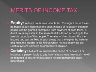 INCOME TAX PRESENTATION1.pptx | Business Accounting & Finance | Business