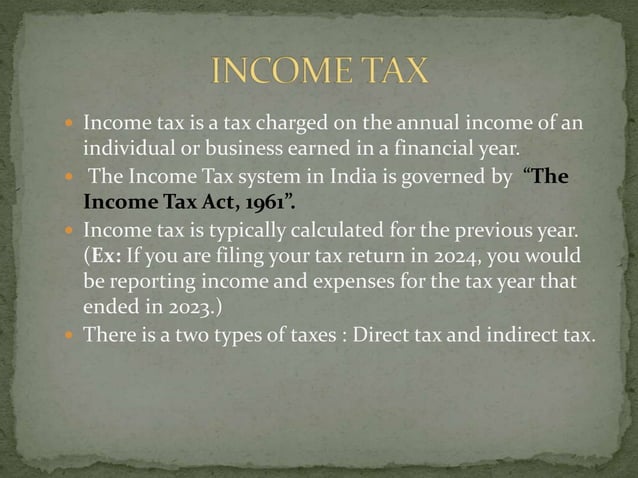 INCOME TAX REGIME CALCULATIONS -> NEW REGIME/OLD REGIME | PPTX ...