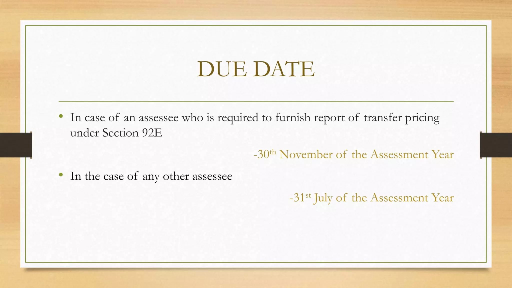 Income tax return | PPTX