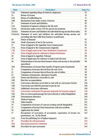 Income Tax Rules 1984 updated upto July 2022 | PDF