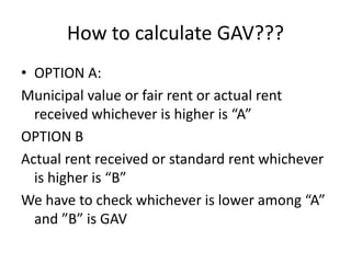Income under the head house property | PPTX