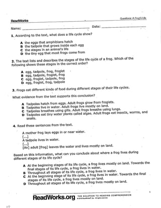 Incoming 4th grade students | PDF