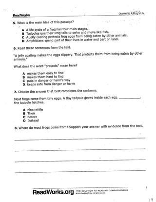 Incoming 4th grade students | PDF