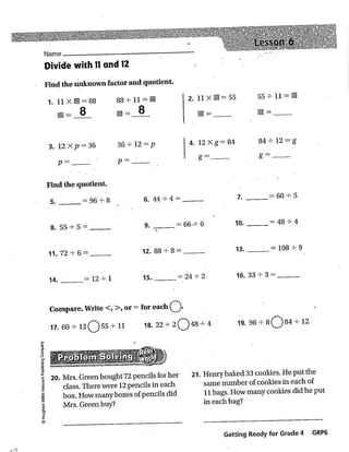 Incoming 4th grade students | PDF