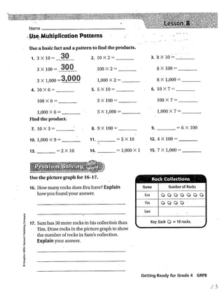 Incoming 4th grade students | PDF