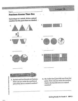 Incoming 4th grade students | PDF