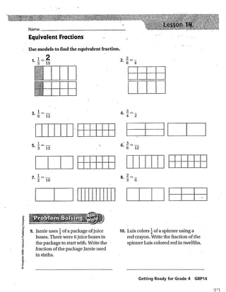 Incoming 4th grade students | PDF