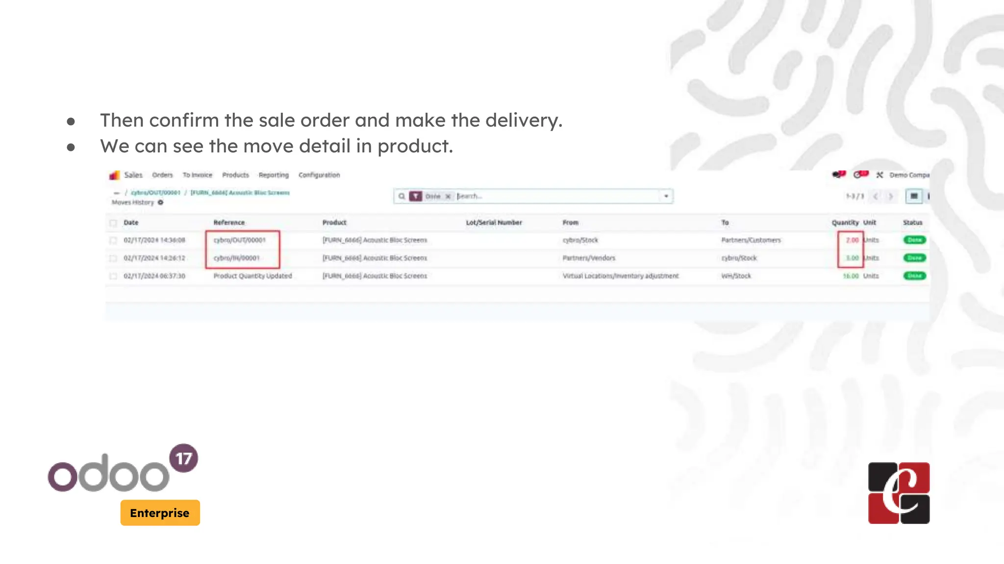 Incoming and Outgoing Shipments in 1 STEP Using Odoo 17 | PPT