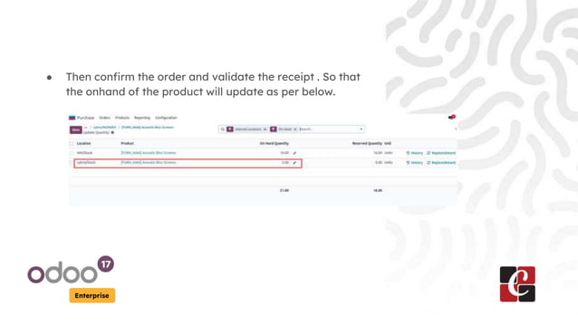 Incoming and Outgoing Shipments in 1 STEP Using Odoo 17 | PPTX ...