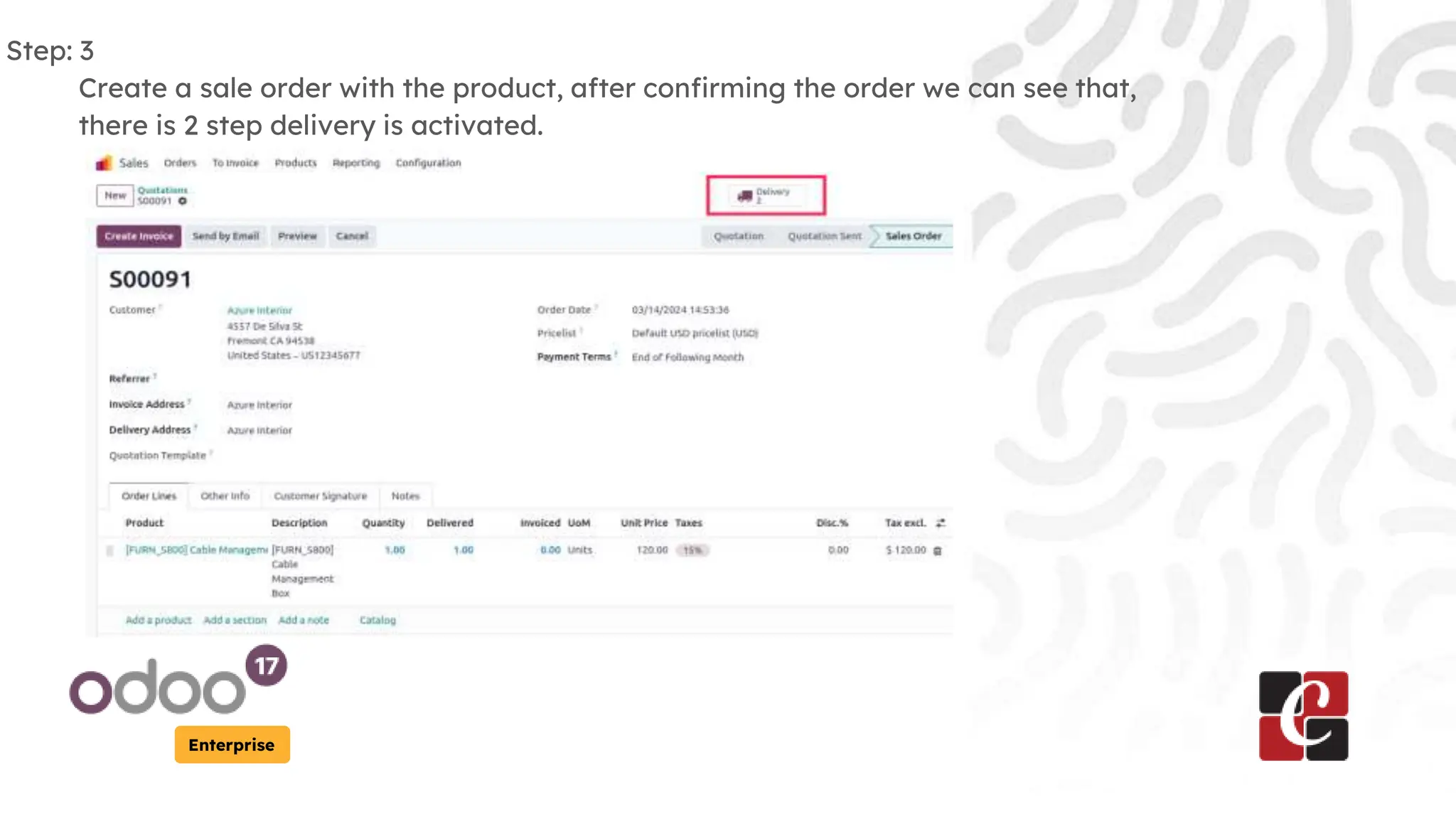 Incoming and Outgoing Shipments in 2 STEPS Using Odoo 17 | PPTX