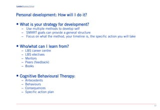 Personal Development Planning | PDF