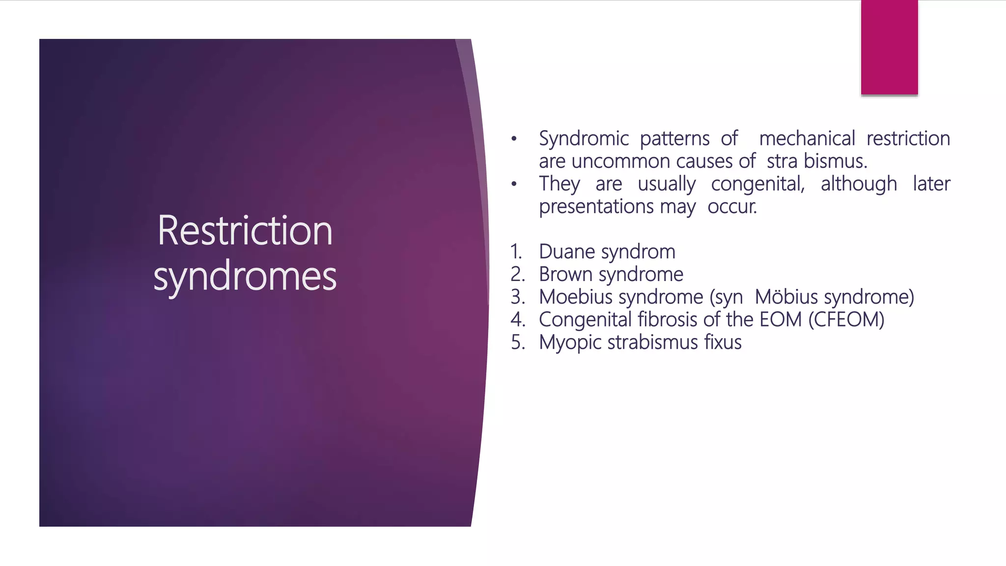 Incomitant strabismus | PPTX