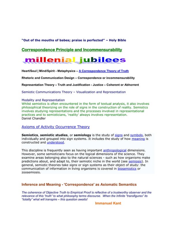 Incommensurability and Semiotic Representation | PDF