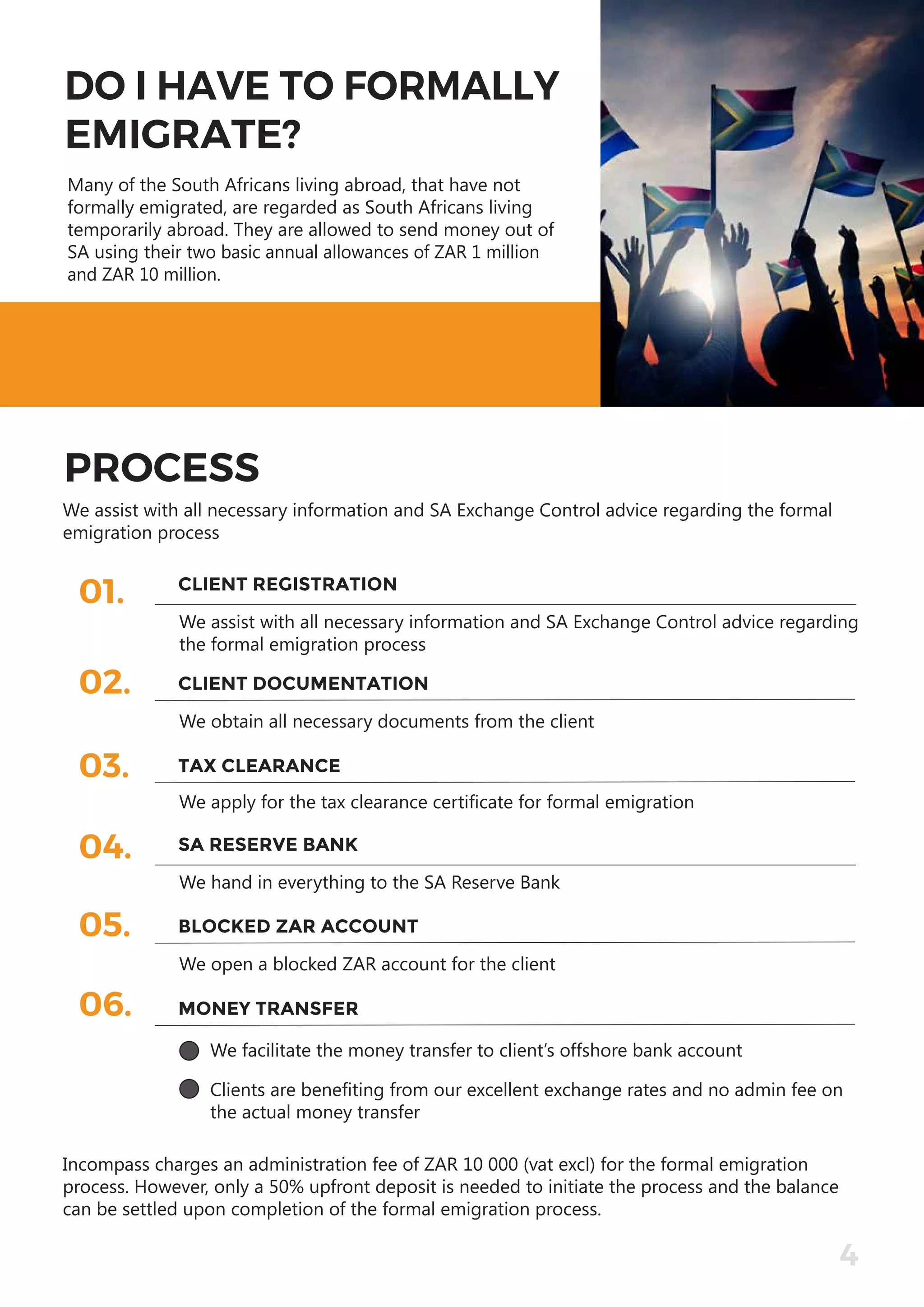 Incompass: Formal emigration guide | PDF