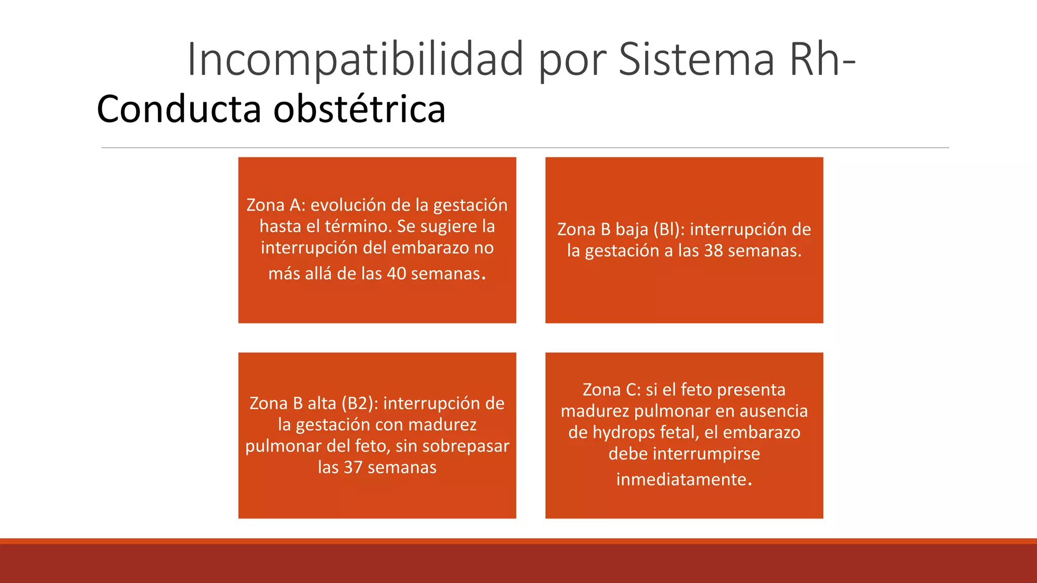 Incompatibilidad por sistema rh (2) | PPTX