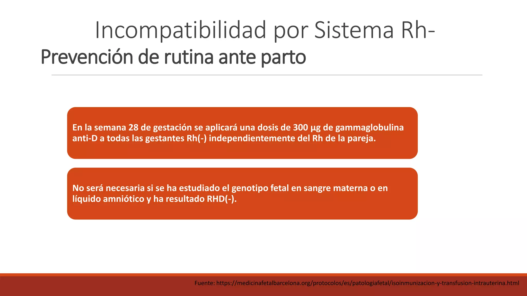 Incompatibilidad por sistema rh (2) | PPTX