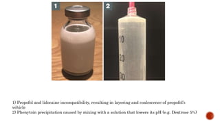 Incompatibilities of tpn & iv admixures | PPTX