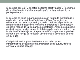 Incompetencia cervical | PPTX