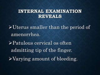 Incomplete abortion | PPTX