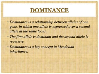 Dominance