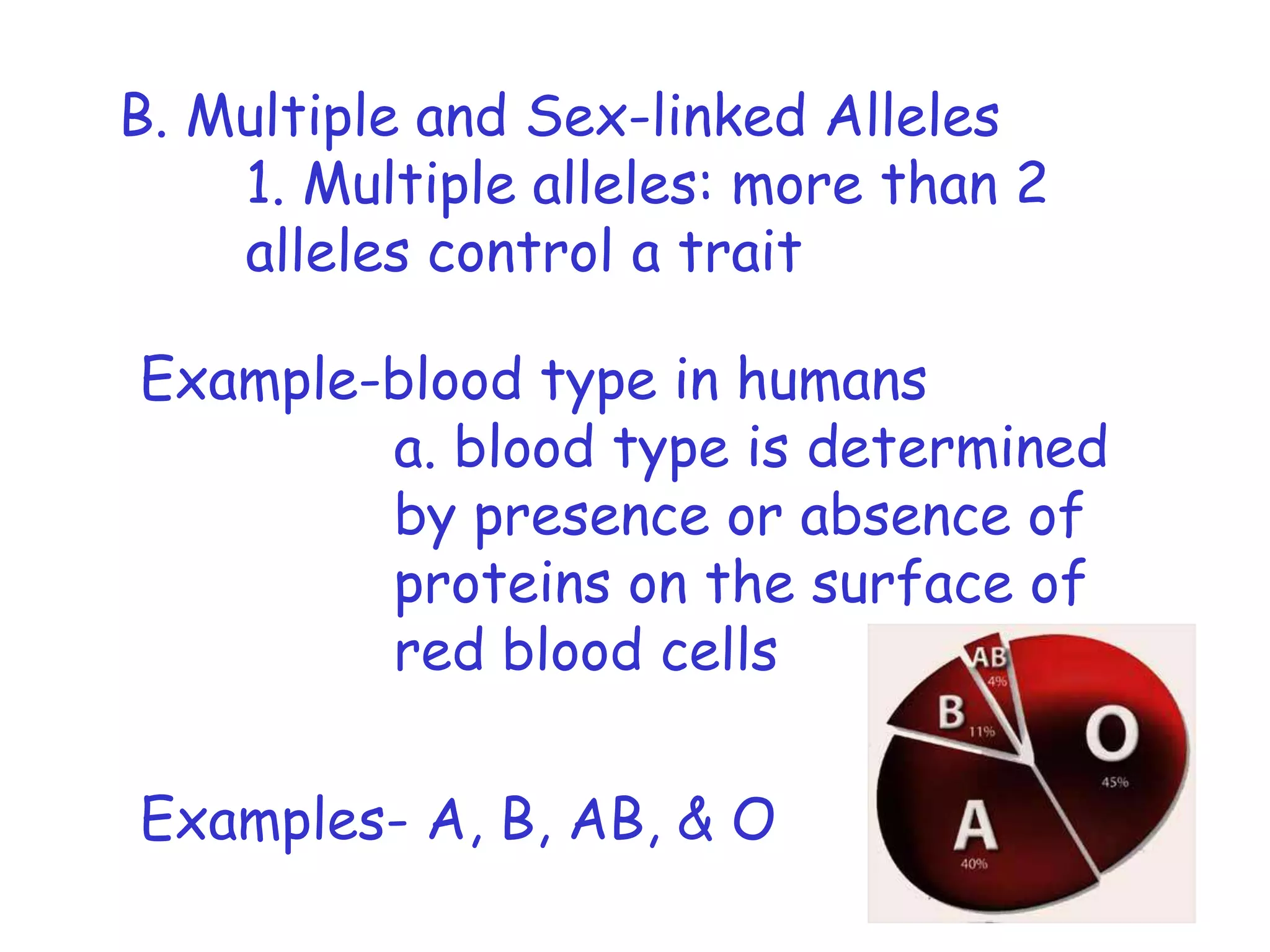 Incomplete, codominance, multiple alleles | PPT