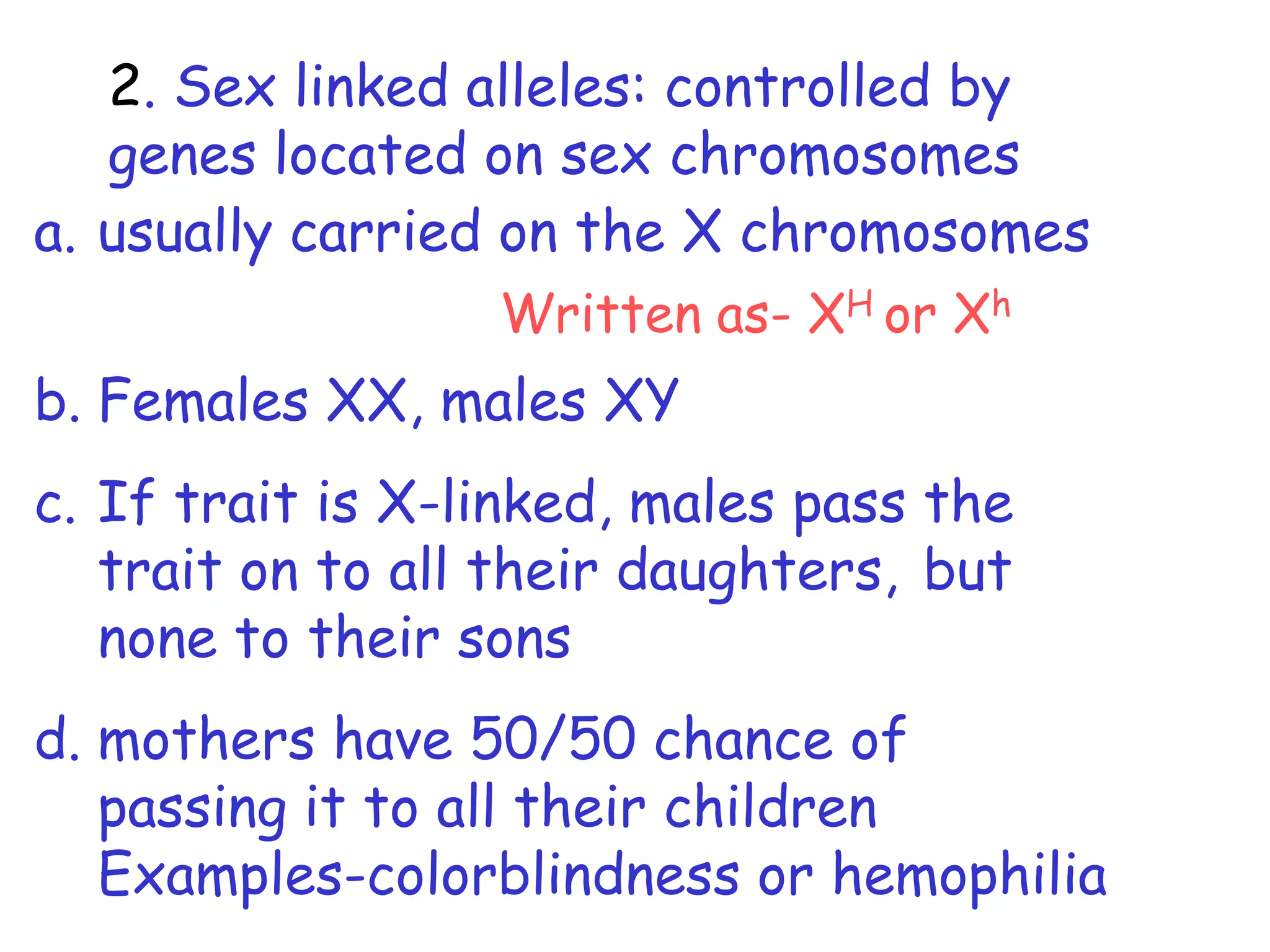 Incomplete, codominance, multiple alleles | PPTX
