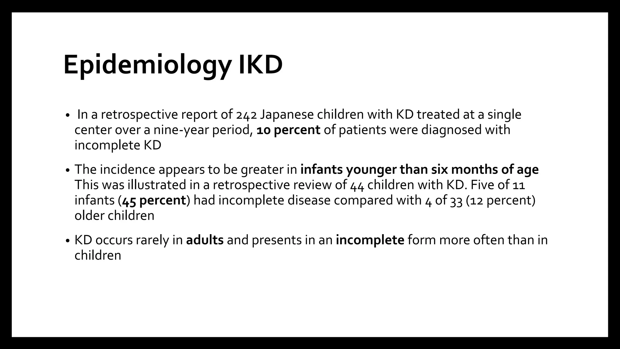 Incomplete kawasaki disease | PPTX