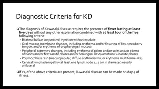 Incomplete kawasaki disease | PPTX