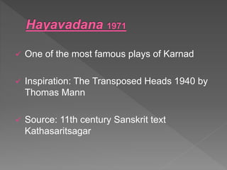 Incompleteness in Hayavadana | PPTX