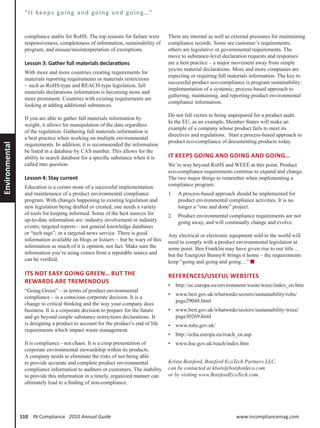 In Compliance Magazine - RoHS Status Article | PDF | Financial ...