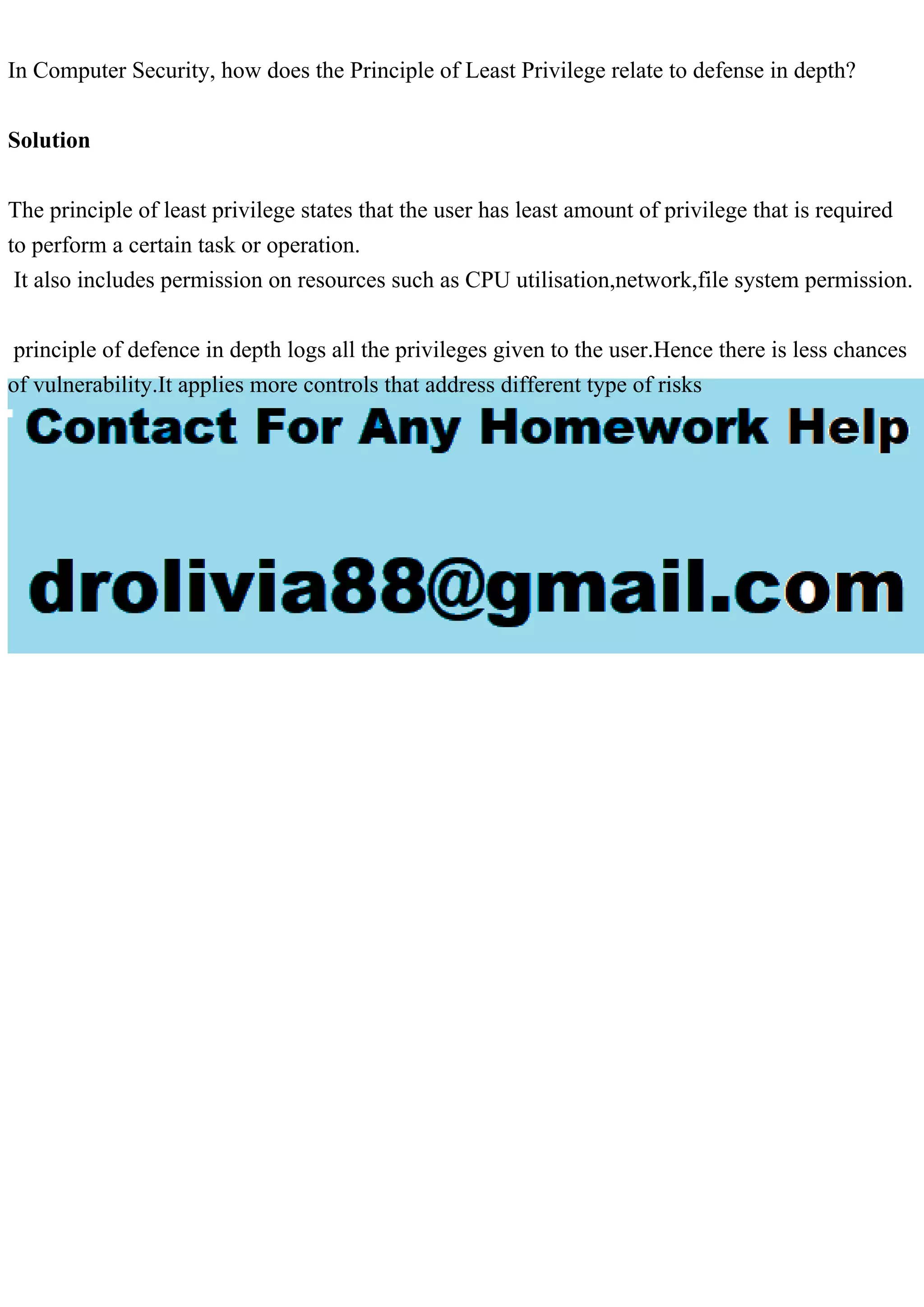 In Computer Security, how does the Principle of Least Privilege rela.pdf