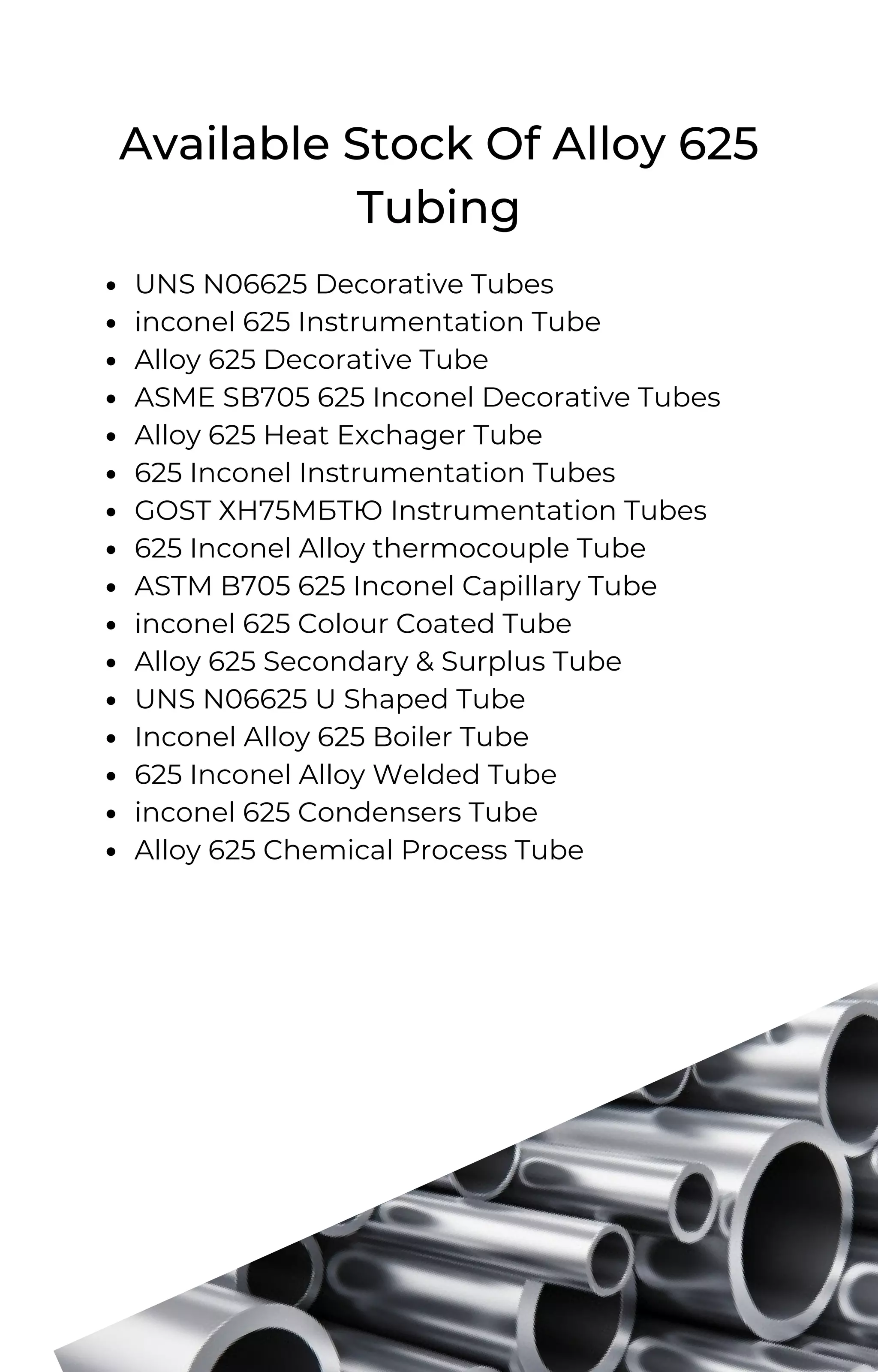 Inconel 625 Pipes & Tubes.pdf