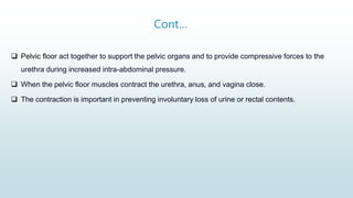 Incontinence | PPTX