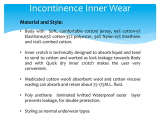 Incontinence brief. | PPT