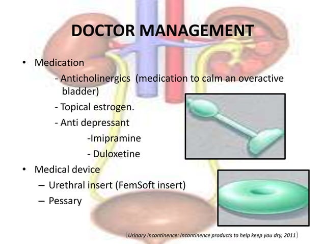 Incontinence bowel and bladder | PPTX | Sexual Conditions | Sexual Health