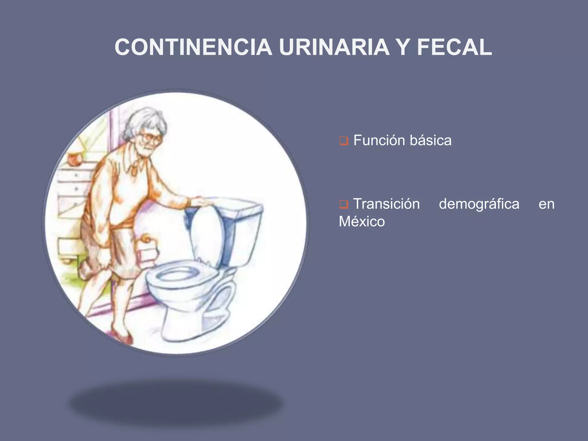 Incontinencia Urinaria y Fecal | PPTX