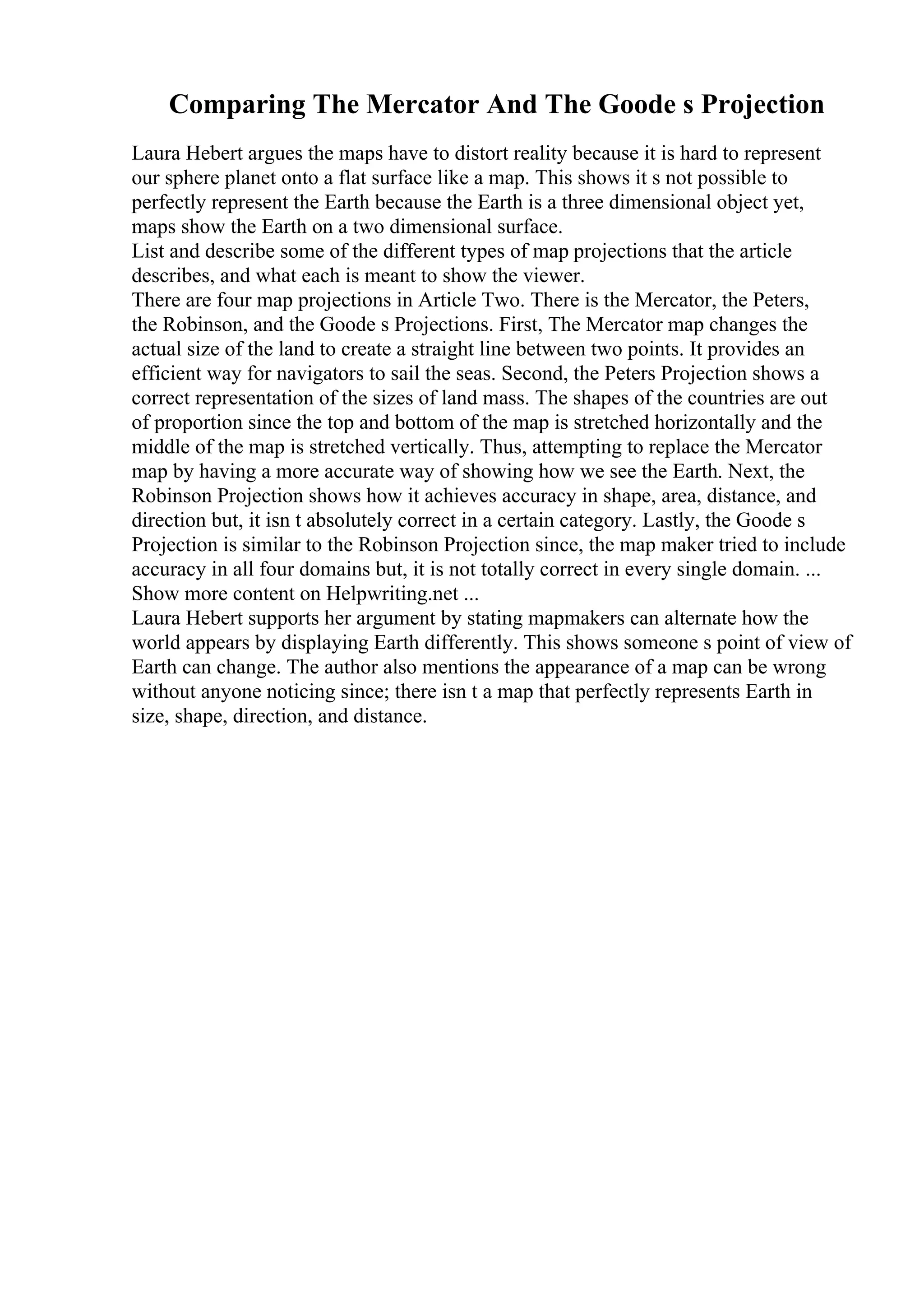 Inconvenient Truth Essay | PDF