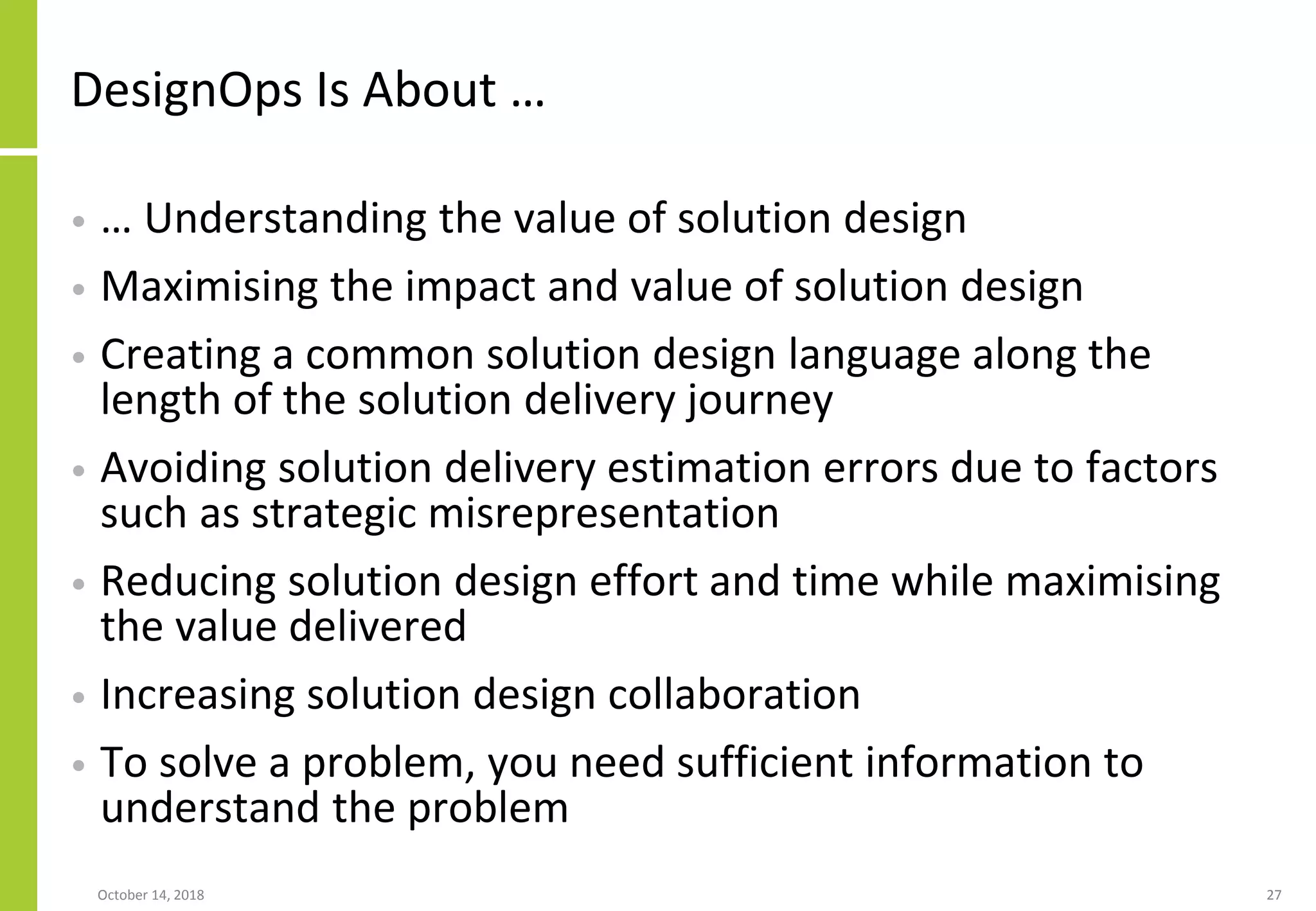 Incorporating A DesignOps Approach Into Solution Architecture | PDF | Operating Systems ...